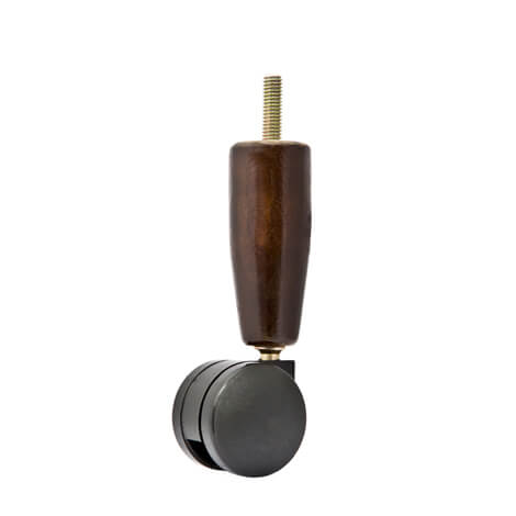 6 INCH WOODEN LEG/CASTOR | Plas-Spike Products